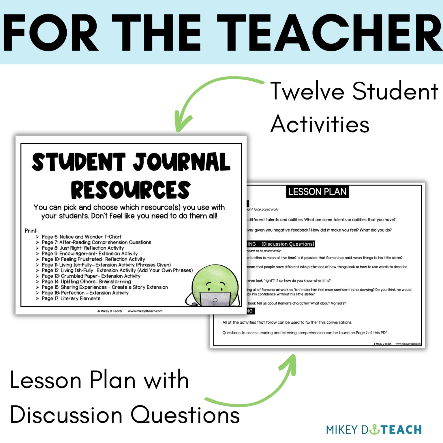 ish Lesson Plan and Activities for SEL - Picture Book Companion - Print ...