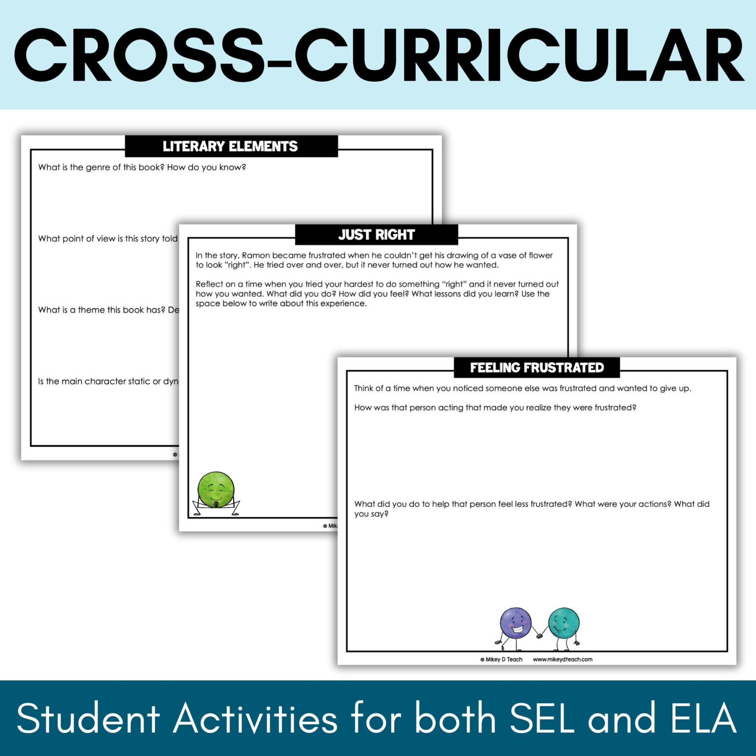 ish Lesson Plan and Activities for SEL - Picture Book Companion - Print ...