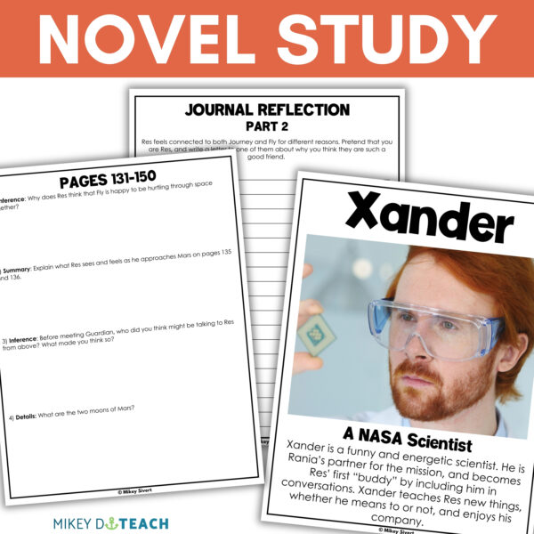 A Rover's Story Novel Study Unit - Complete Reading Comprehension ...