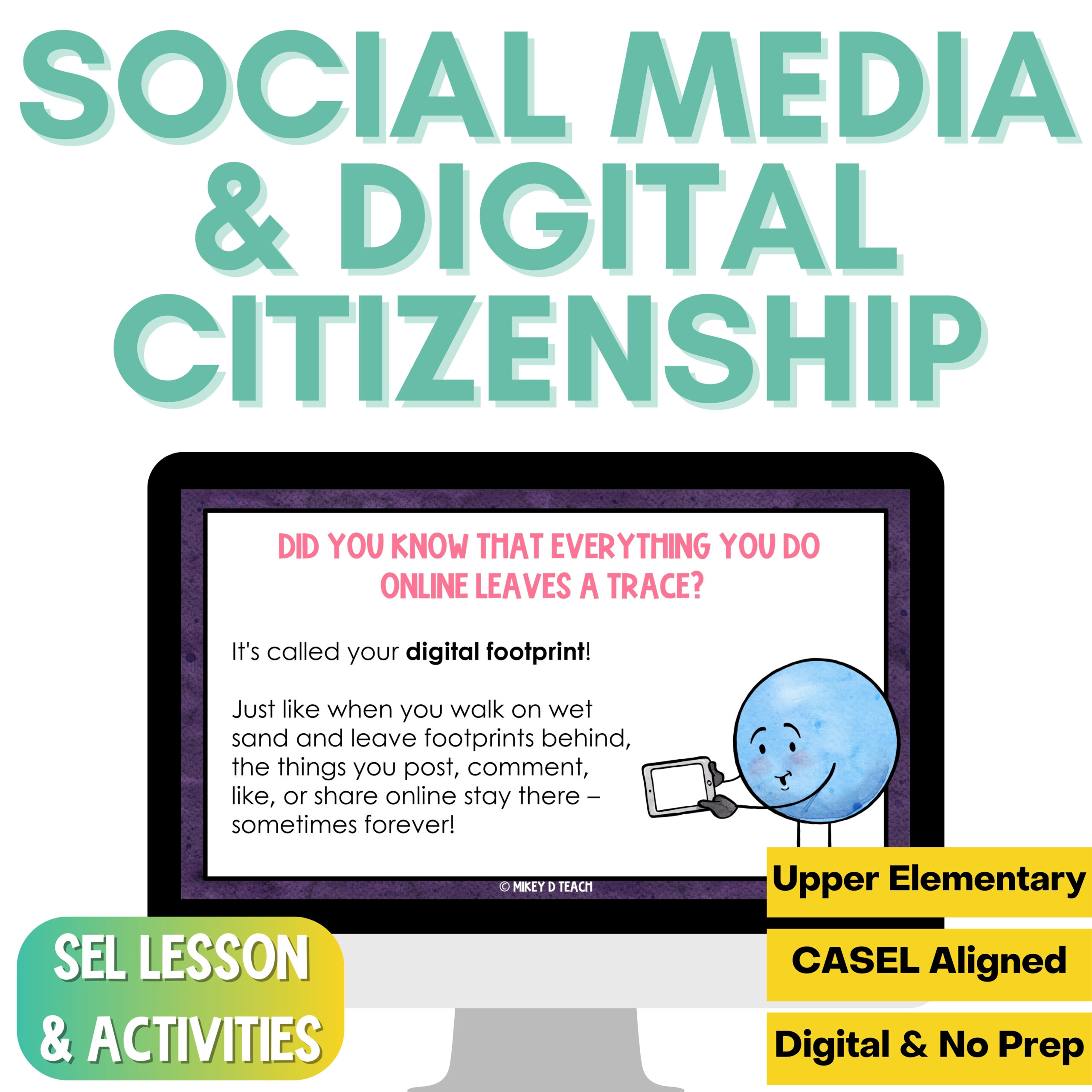 Social Media and Digital Citizenship - SEL Lesson & Activities - Upper ...