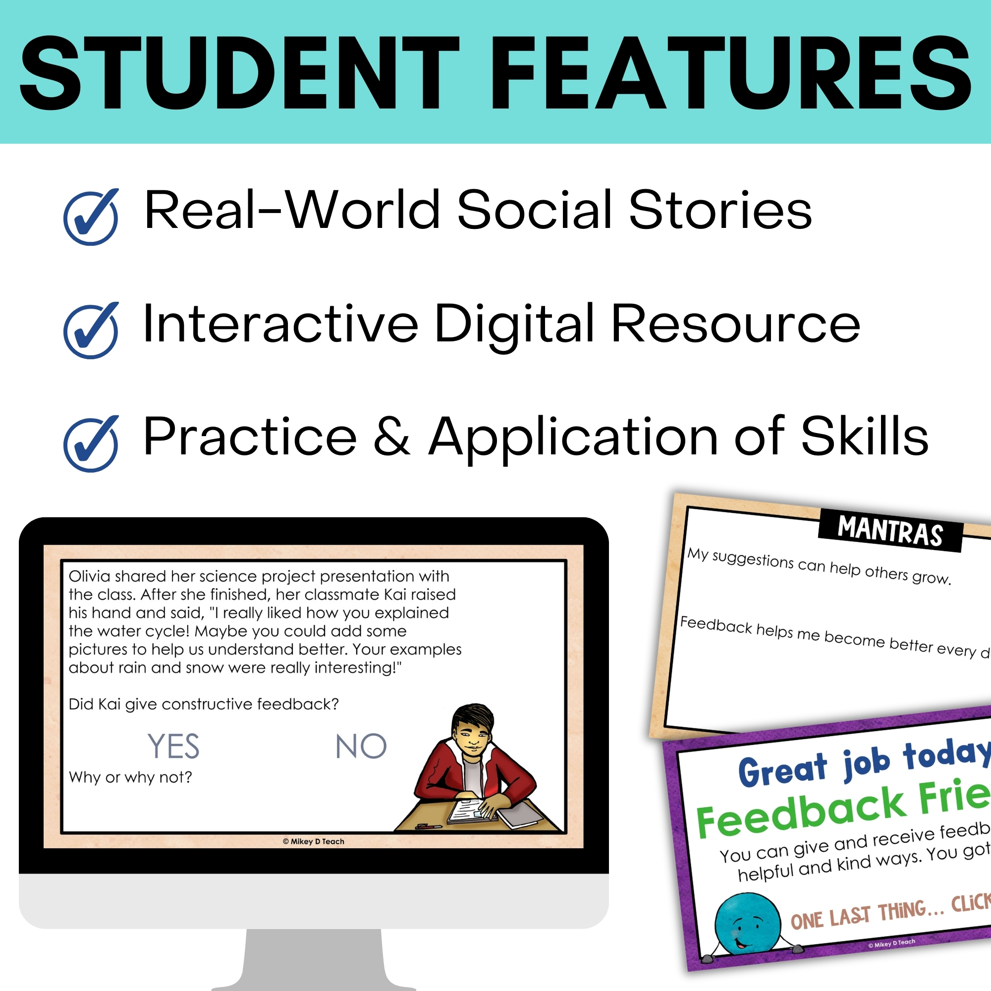 Giving Feedback and Receiving Feedback - SEL Lesson - Relationship ...