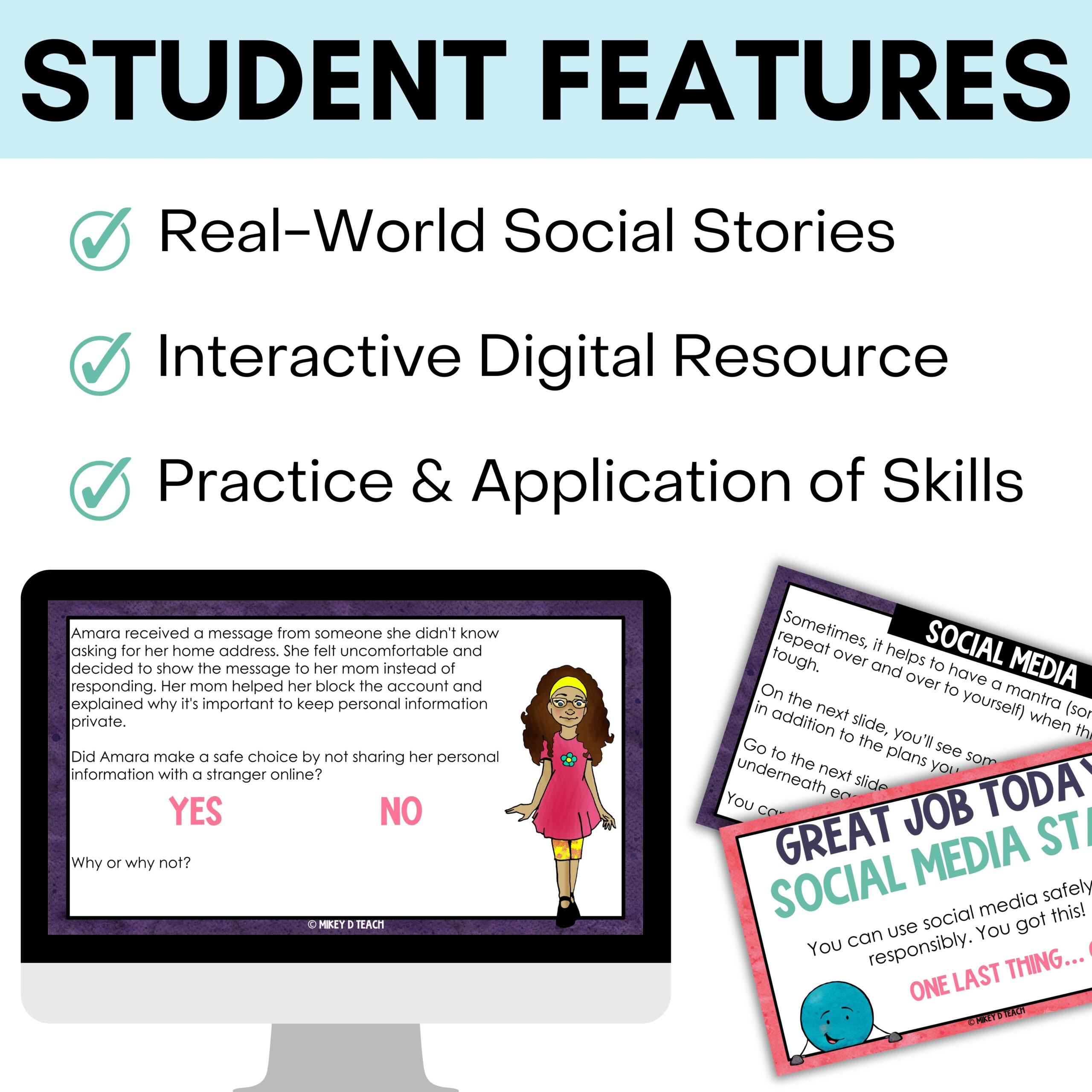 Social Media and Digital Citizenship - SEL Lesson & Activities - Upper ...
