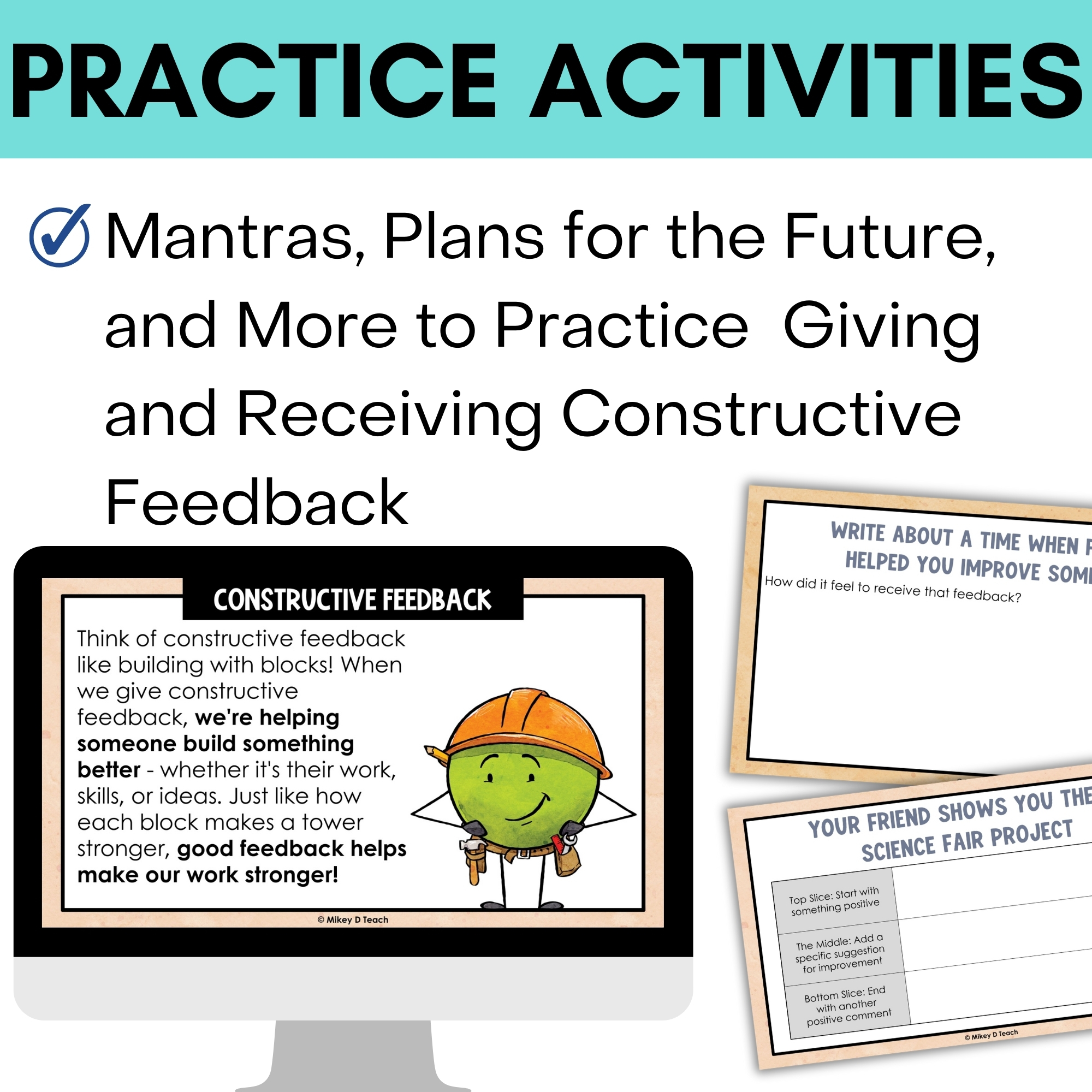 Giving Feedback and Receiving Feedback - SEL Lesson - Relationship ...