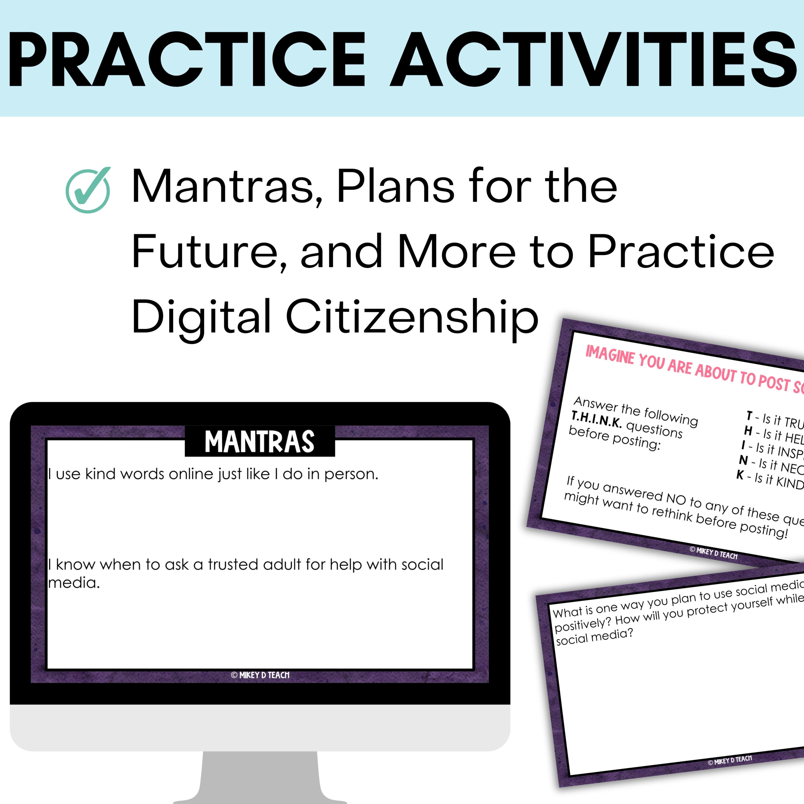 Social Media and Digital Citizenship - SEL Lesson & Activities - Upper ...